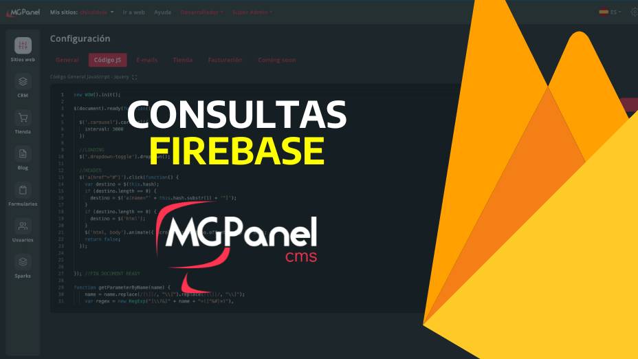 Consultas Firebase | Una línea de Código